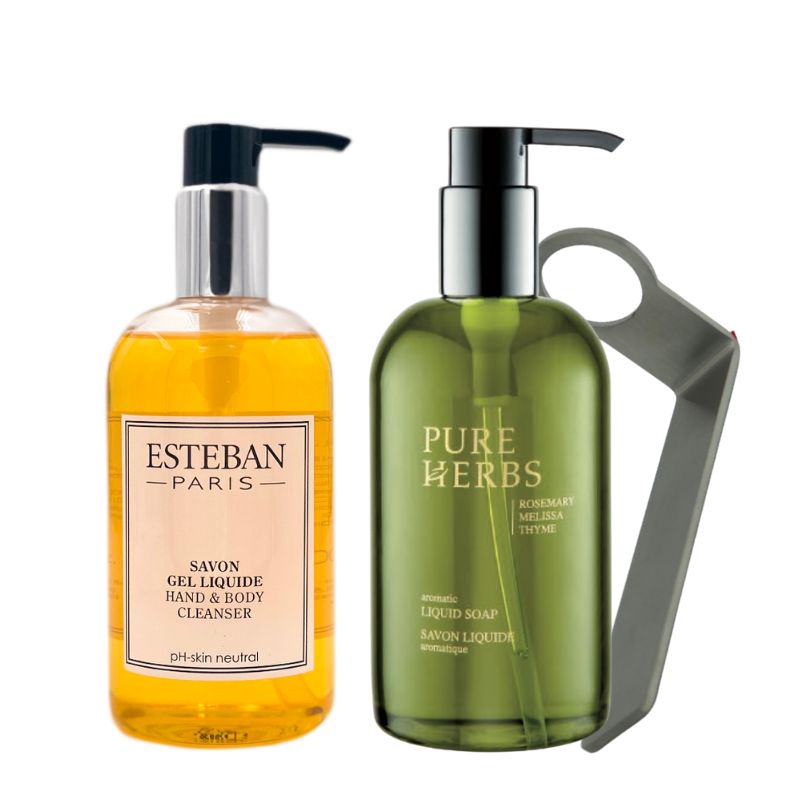 Pack Douche - 2 Gels Corps & Cheveux + 1 Support Smart Care - BIZBILLE